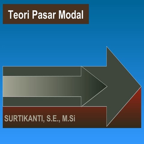 Capital market theory | PPT