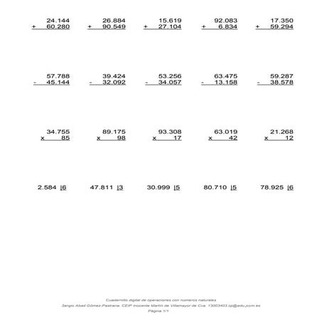 B2013 operaciones6 | PDF