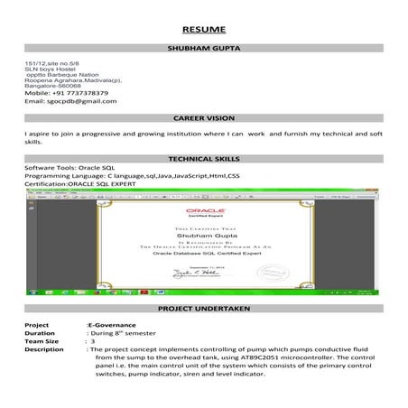 shubham_gupta_resume | PDF