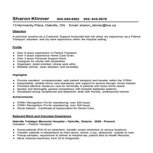 resume_customer support assistant__may2015 | DOCX