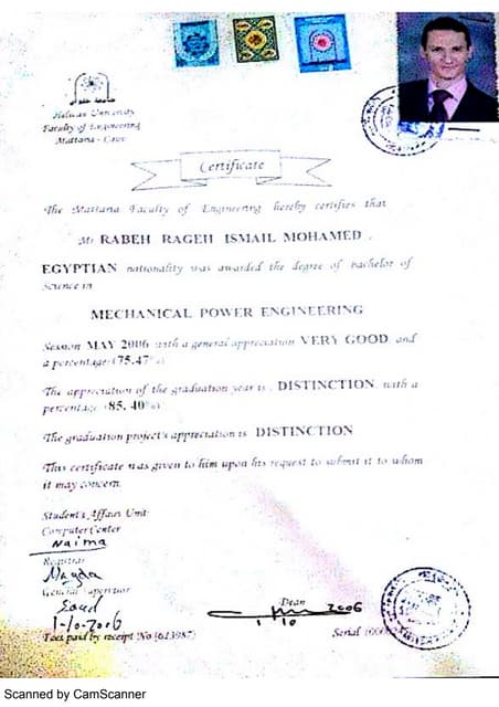 UGDC CERTIFICATE | PDF