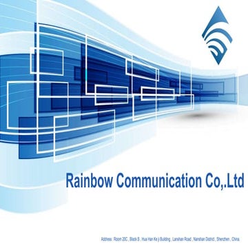 Rainbow Communications New | PPTX