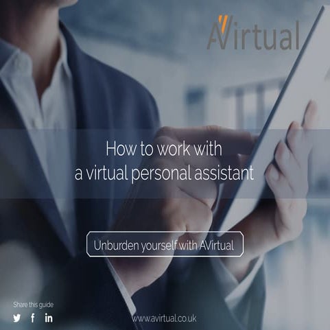 How to work with a virtual personal assistant | PPT