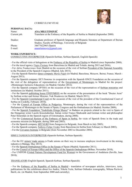 Brian Huxley CV. (up-dated 2015) | DOCX