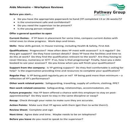 Aide Memoire - Reviews | PDF