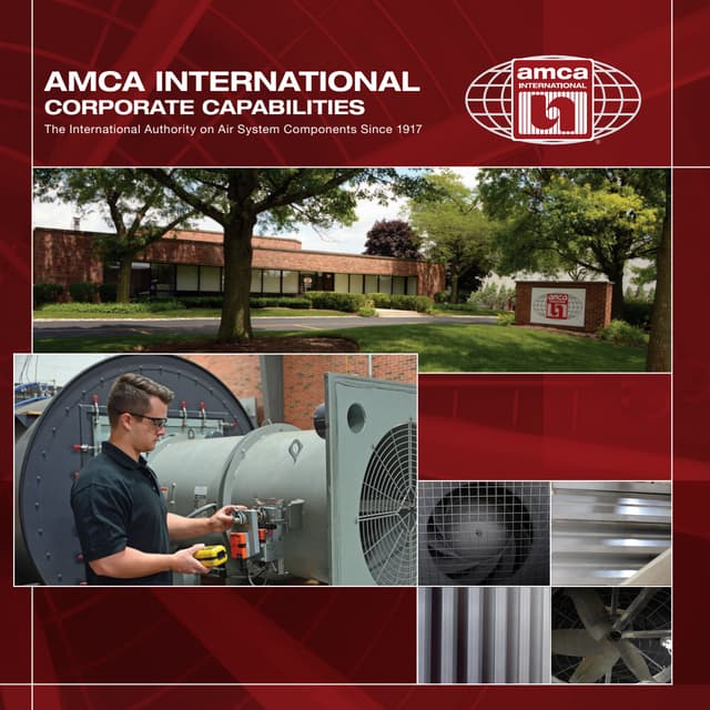 AMCA Corporate Capabilities | PDF