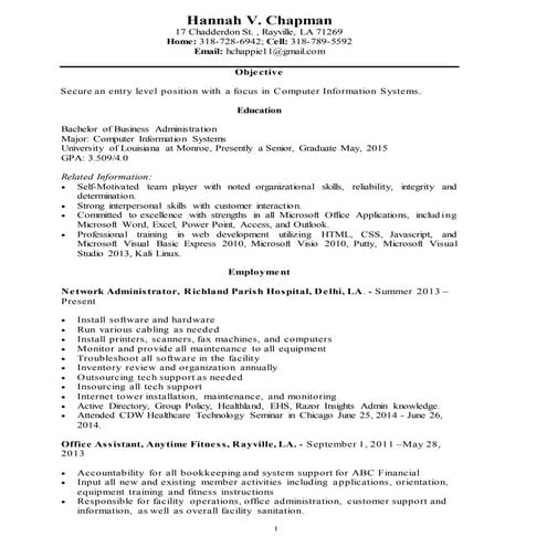 willie mosby resume | DOCX