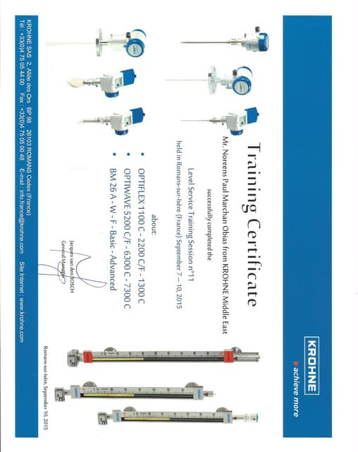Vortex Flowmeters – Applications | PDF