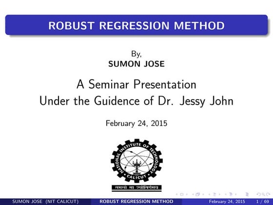 Ridge regression | PDF | Physics | Science