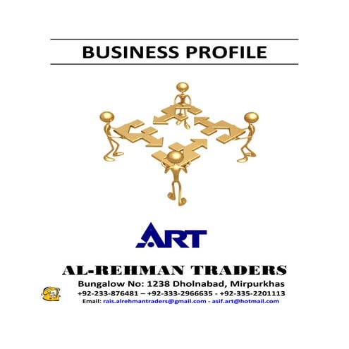 Business Profile Al-Rehman Traders | PDF