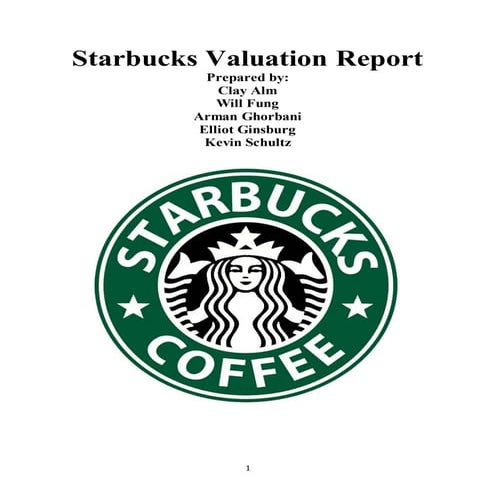 Starbucks Valuation Report - V3 (Complete) | DOCX