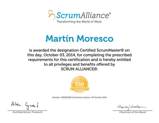Ambrose betiku scrum alliance-csm_certificate | PDF
