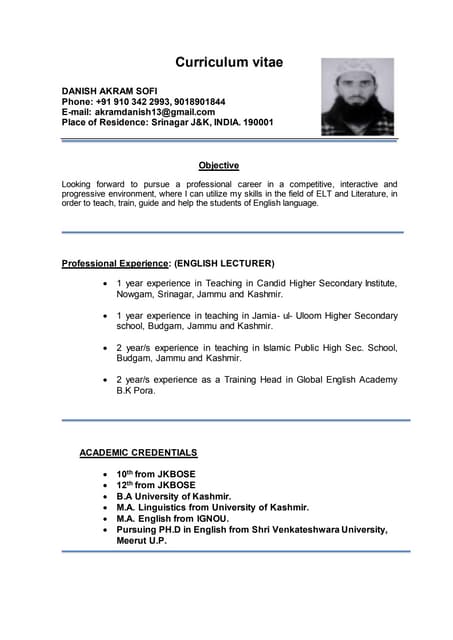 Mohamed Atef's CV | PDF | Professional School | Postgraduate Education