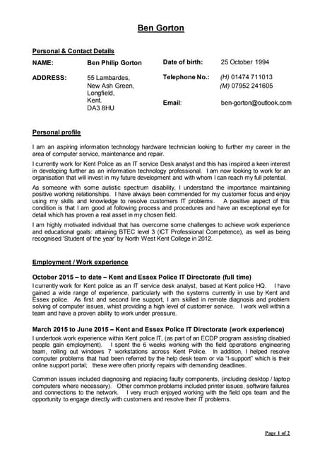 Ben Gorton presentations