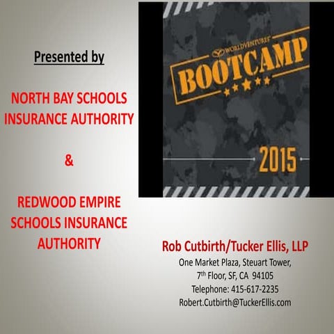 Boot Camp 2015 | PPTX