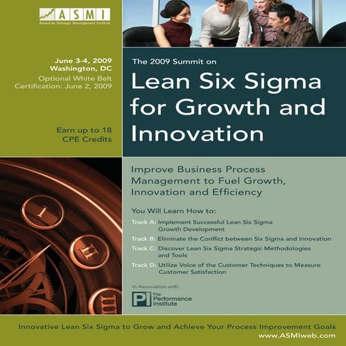 Lean SIX SIGMA London 2017 conference | PPTX