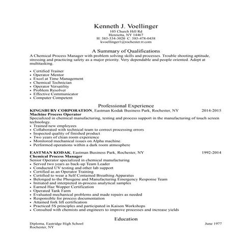 Dad Resume (1) (2) | PDF