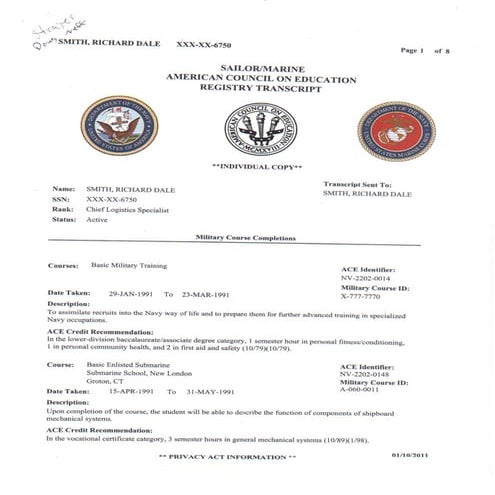 SMART Transcript | PDF