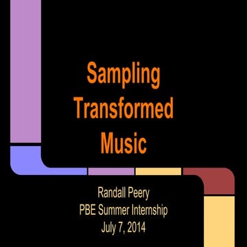 How Sampling Transformed Music | PDF | Audio Production | Content ...