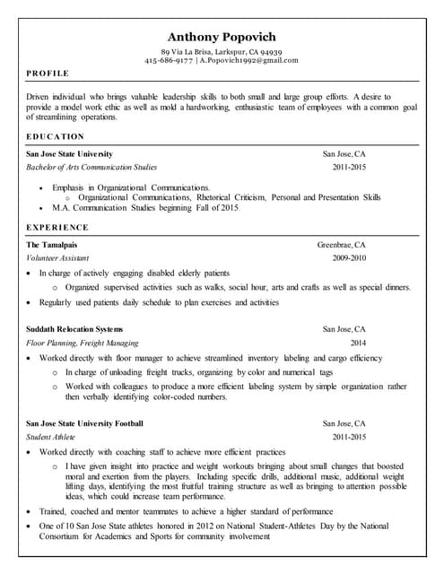 Isaiah's Resume 2.0 Revised | DOCX