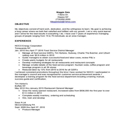 Robert Mitanis Resume | DOCX