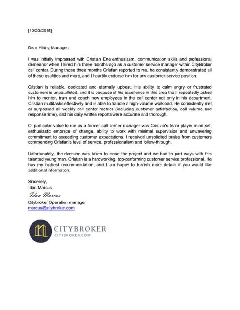 Letter of Recommendation-Victoria Brosilow | PDF