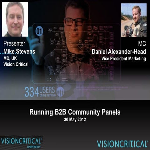 B2B Community Panels | PPT