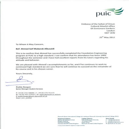 last transcript and proof letter | PDF