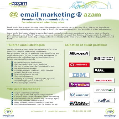 B2B email list rental information - special offers | PDF | Email | Internet