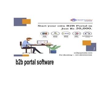 B2b portal software | PPTX