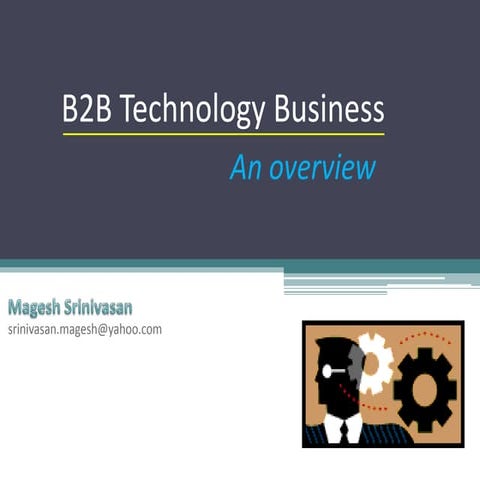 B2B Technology Business | PPT