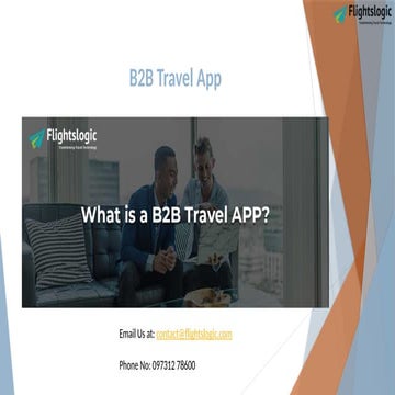 Corporate Portal Development | Corporate Travel Solutions | PPTX