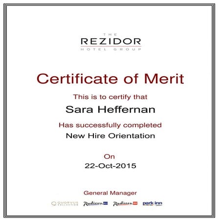 'Training Certs-1 | PDF