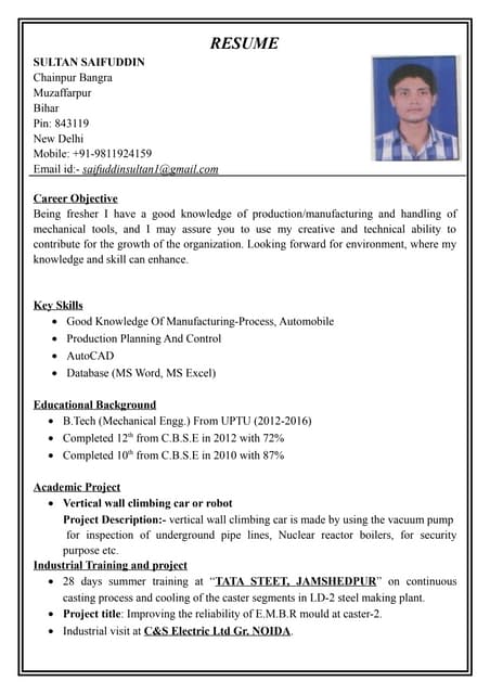 CV FOR MIZAN | DOC