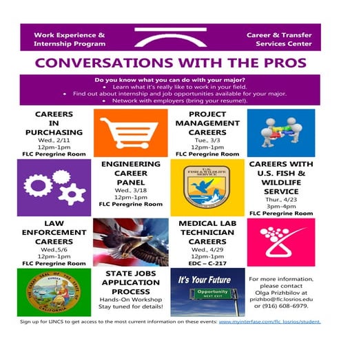 Conversations with the Pros Flyer | PDF