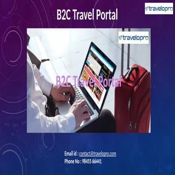 B2C Travel Portal | B2C Booking Engine | PPT