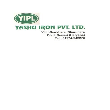 YASHU IRON | DOCX