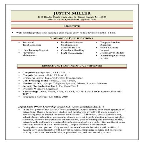 Updated Resume | PDF