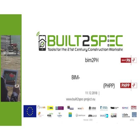 Presentation of the Handbook of the Passive House Planning Package v.10