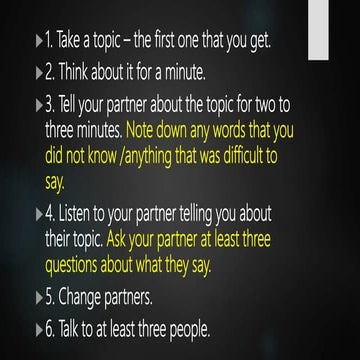 B2 speaking ex | PPT