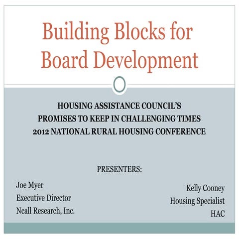 B3 building blocks for board development | PPT | Business | Business ...