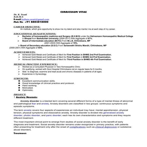 Swati_Resume | DOC