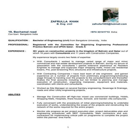 samer resume - S | PDF