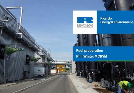 Refuse Derived Fuel:- Energy From Waste. | PPTX | Chemistry | Science