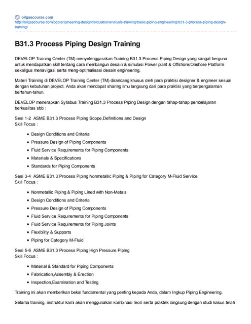 B31 1-power-piping-training | PDF