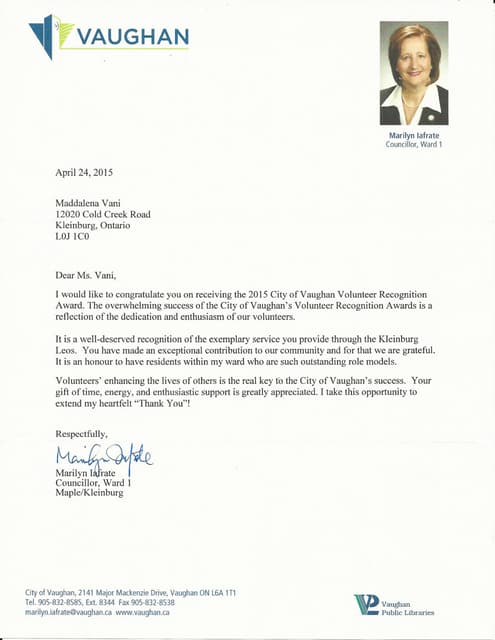 OHCHR RECOMMENDATION LETTER_MADDALENA_LUCALUPOLI | PDF