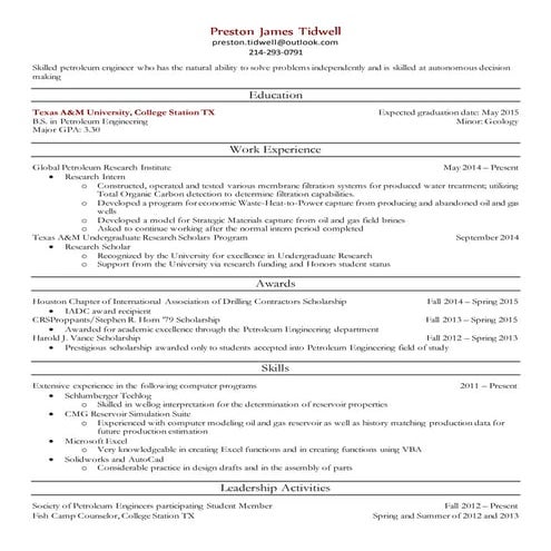 Preston Tidwell 11-14 Final Resume | DOCX