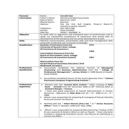 CV Farrukh Sear - 2 | DOC