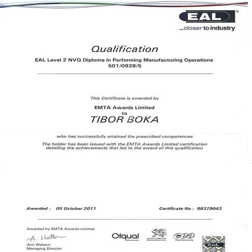 NVQ Level 2 Food Production | PDF