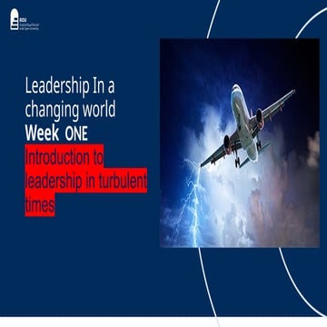 B329 PPP week.1 LEADERSHIP THORIES COURE | PPTX